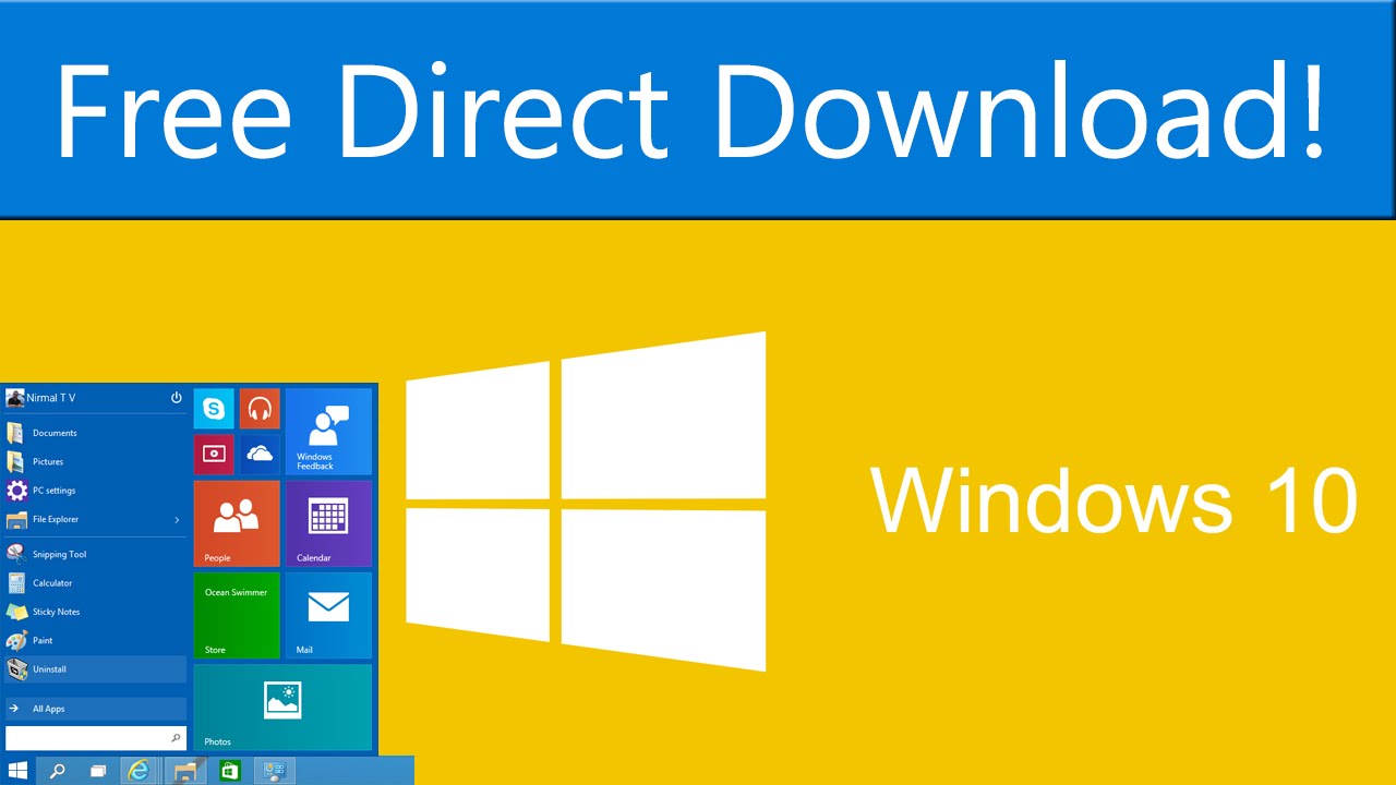 Microsoft Windows 10 Download Free Maswave